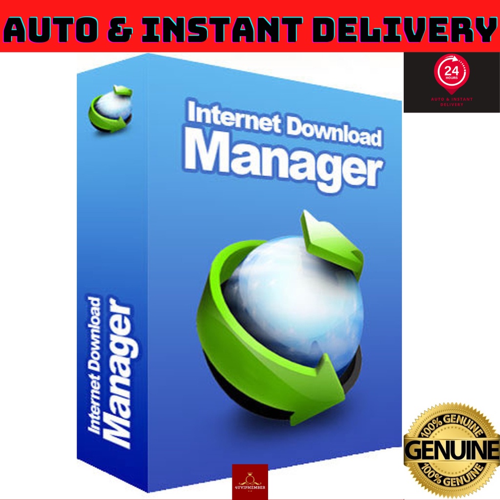 [AUTO & INSTANT DELIVERY] IDM 2023 Internet Download Manager IDM-GENUINE LICENSE | Shopee Malaysia