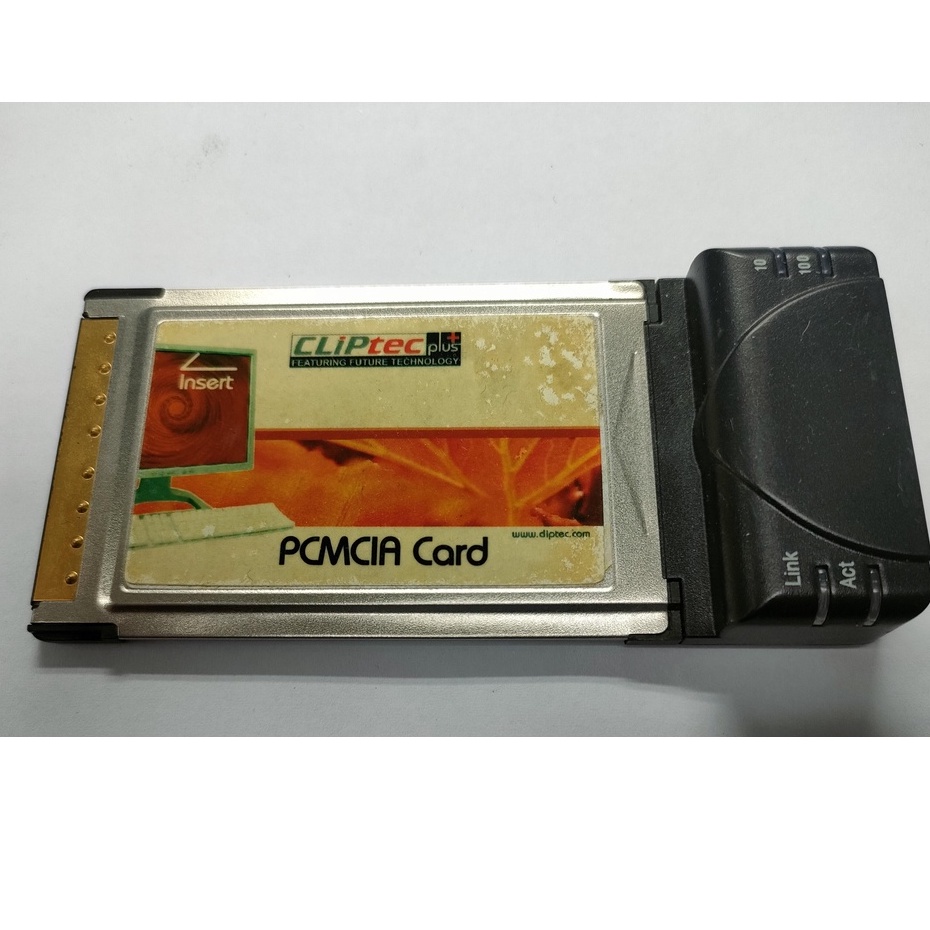 Cliptec PCMCIA Card Network ( Clear Stock ) | Shopee Malaysia