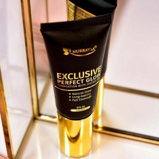 Ready Stock Original Nurraysa Exclusive Glow Foundation Cream Natural ...