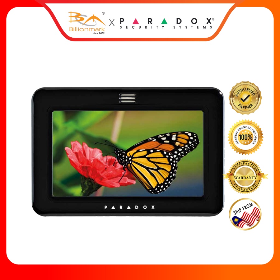 Paradox TM50 Canada Security Burglar Alarm 5 Inch Touch Screen Keypad ...