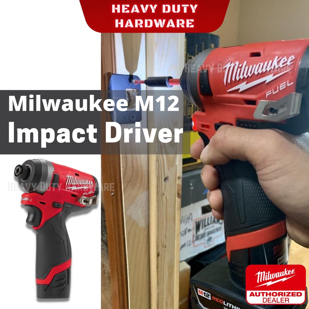 MILWAUKEE M12 Cordless Impact Driver M12 FID | Shopee Malaysia