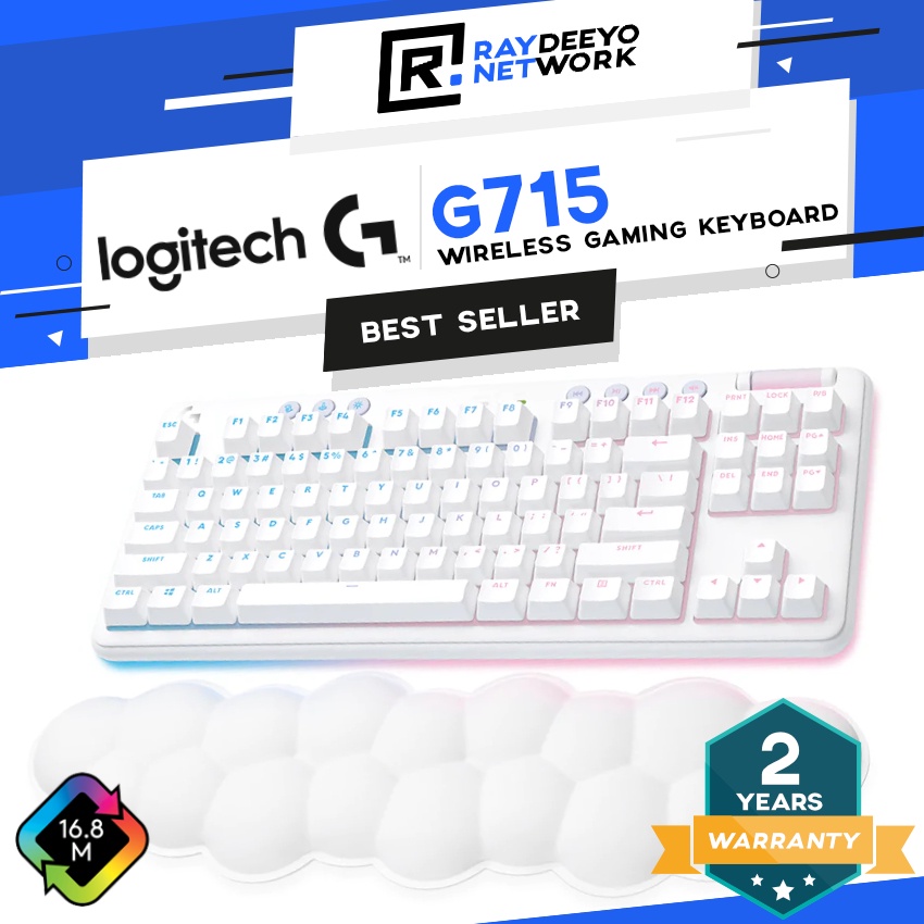 Logitech G715 /G713 Wireless/Wired Gaming Keyboard [TKL Layout ...
