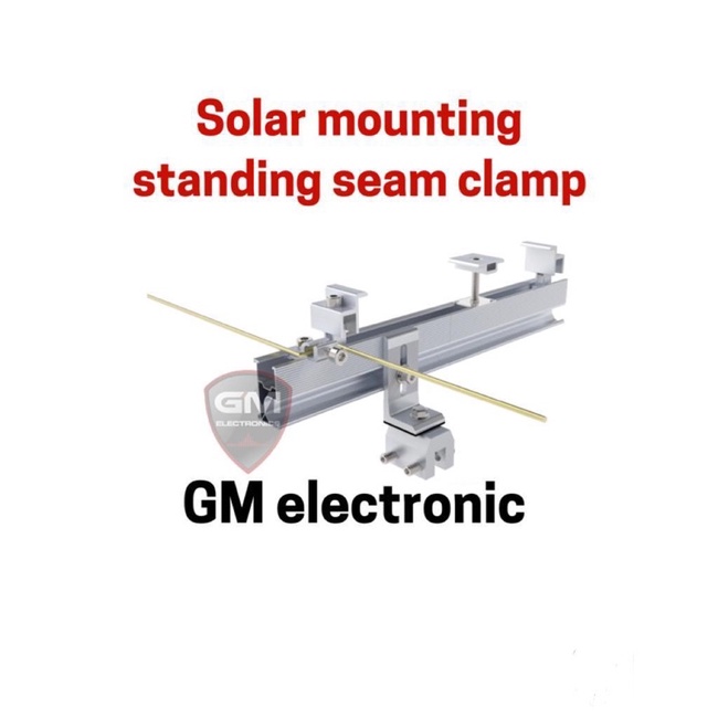 Solar mounting standing seam clamp | Shopee Malaysia