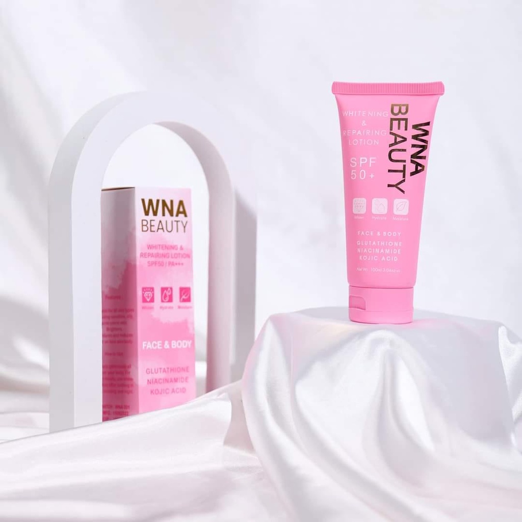 WNA BEAUTY WHITENING & REPAIRING LOTION SPF 50[READY STOCK] | Shopee ...