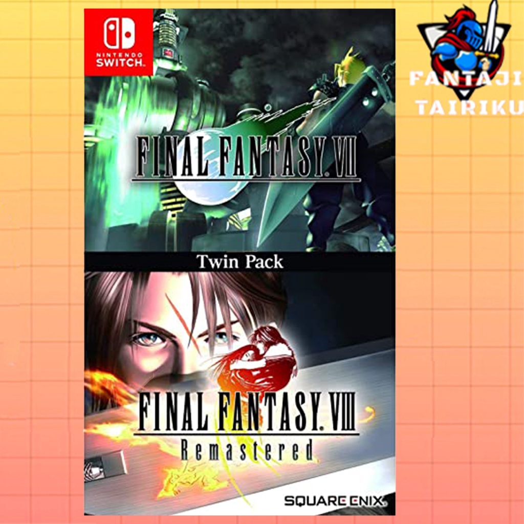 NSW Nintendo Switch Final Fantasy VII & Final Fantasy VIII Remastered ...