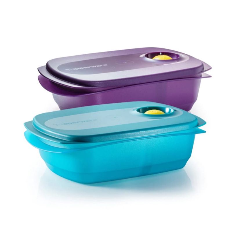 Tupperware Rectangle Divided Lunchbox | Shopee Malaysia