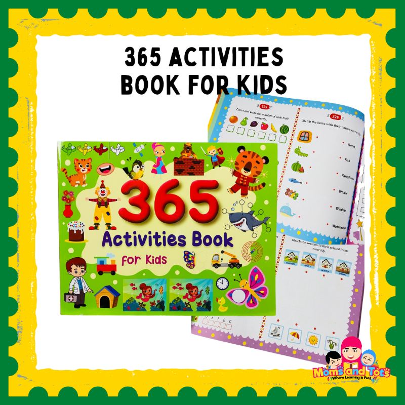 365 Activities Book For Kids (Suitable 4y+) | Shopee Malaysia