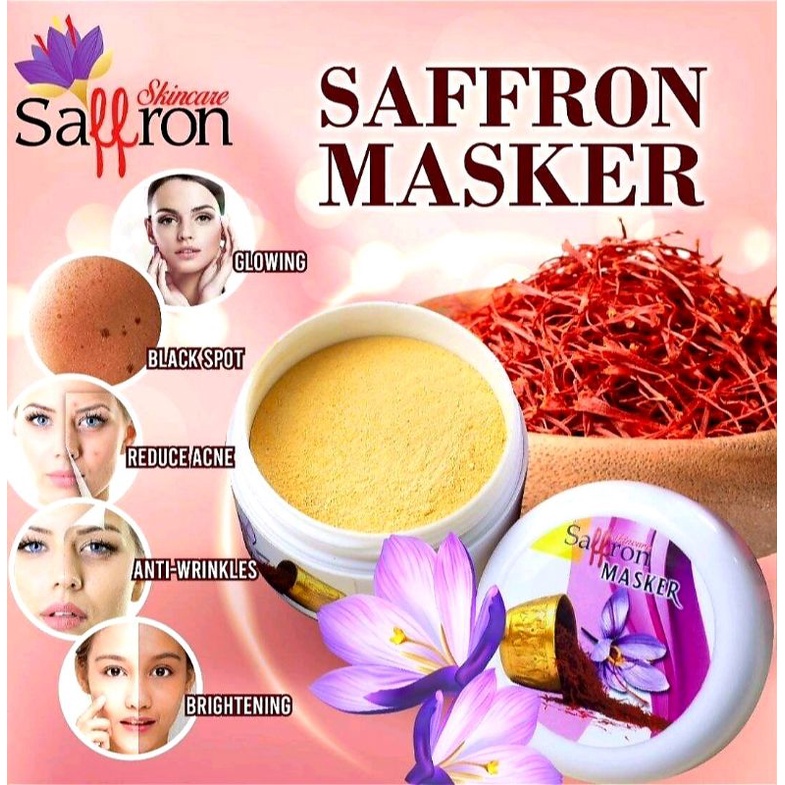 SAFFRON SKINCARE ORIGINAL AYURVEDIC FACE MASK ( 100GRAM) - ORGANIC WITH ...