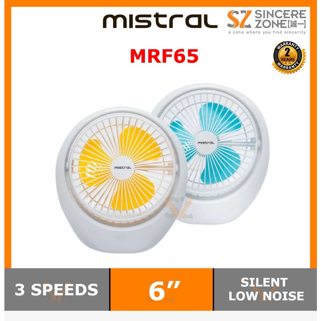 Mistral MRF65 Mini Rechargeable Fan | Shopee Malaysia