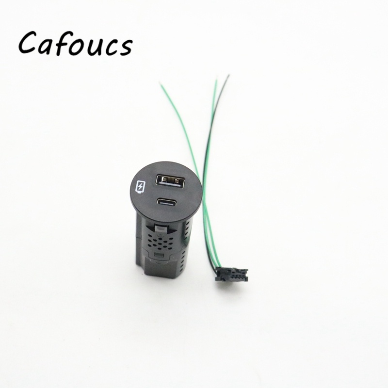 Cafoucs Type-C USB Center Console USB Port Charger For Ford Focus ...