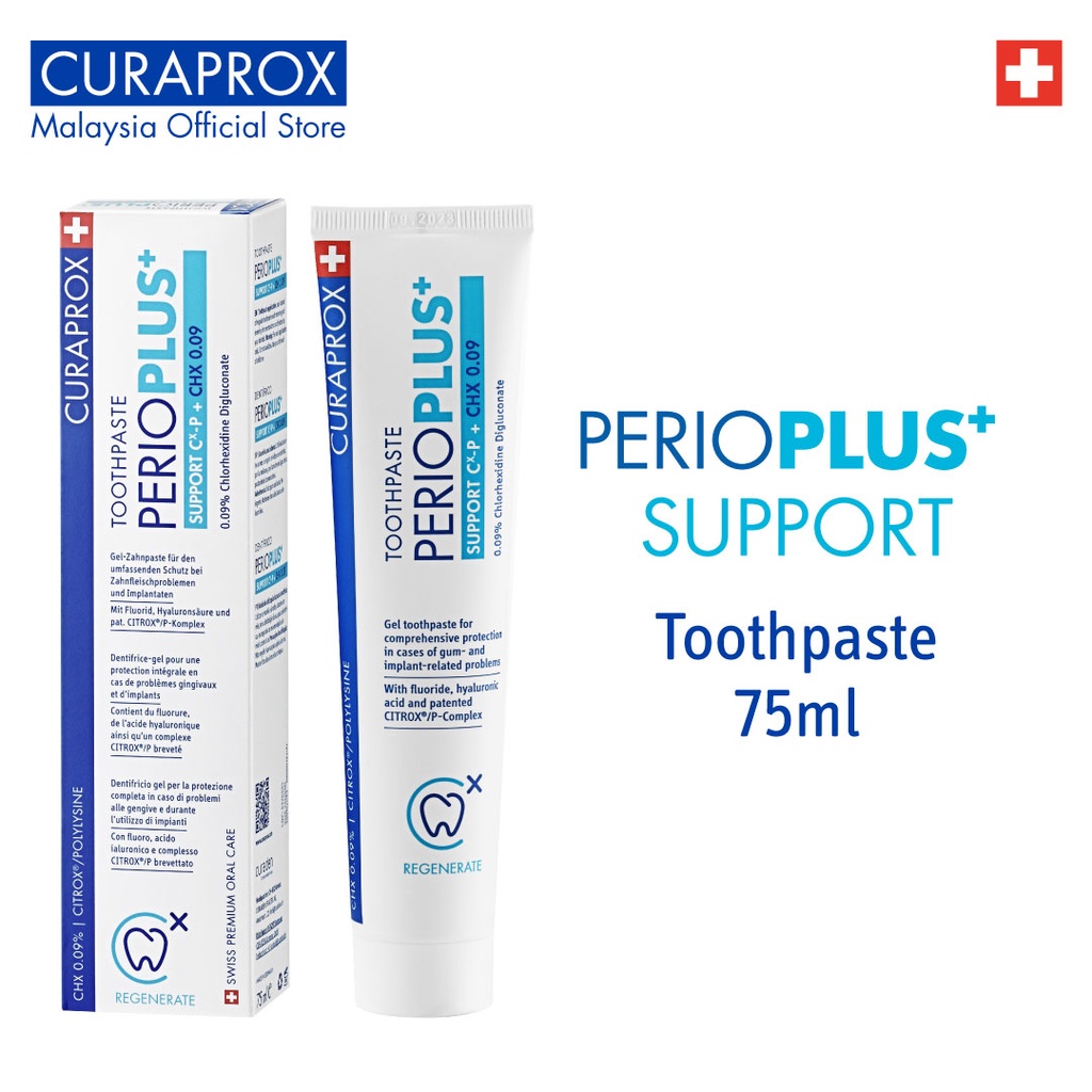 CURAPROX PerioPlus+ Support Toothpaste (75ml) | Shopee Malaysia