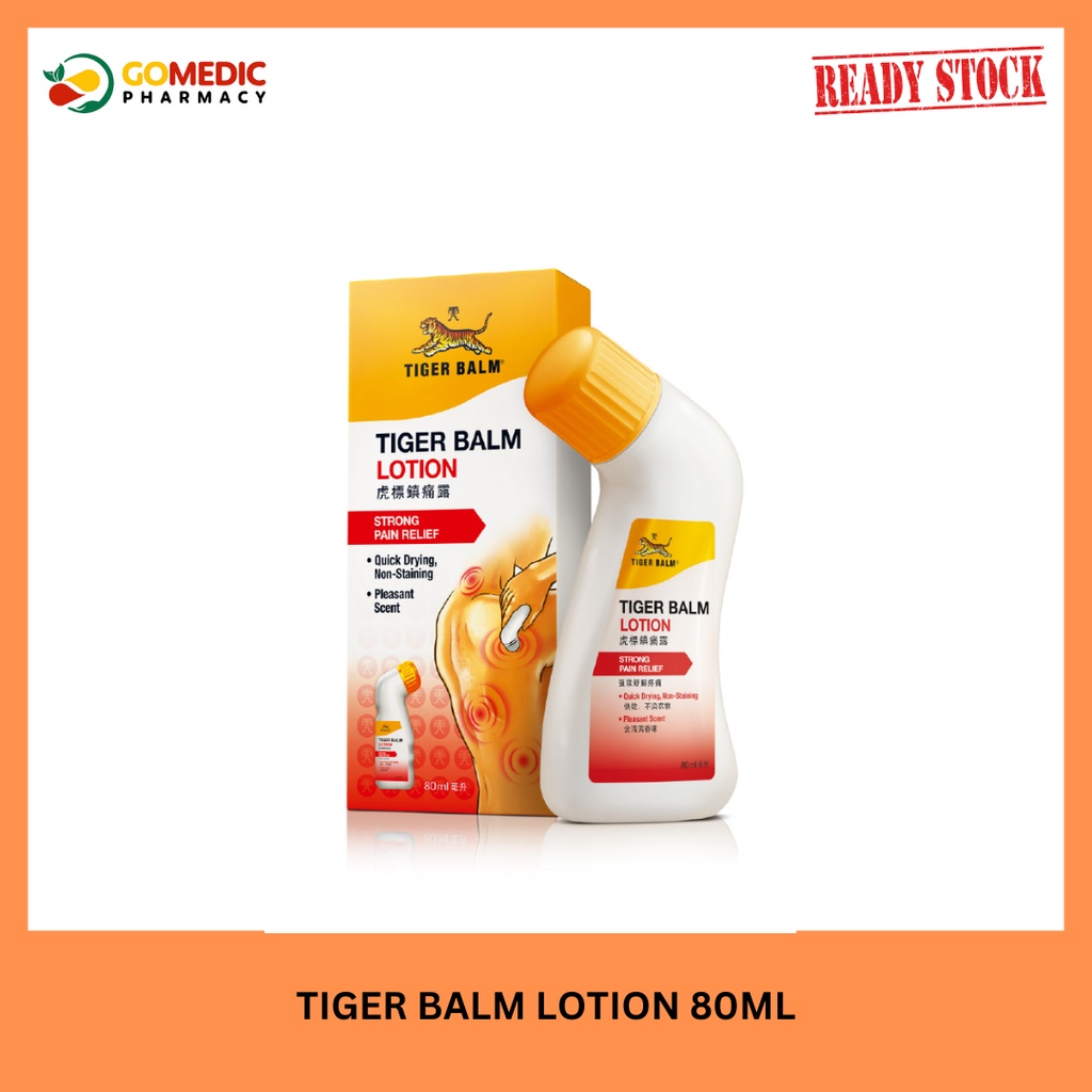 Tiger Balm Lotion 80ml (Muscle Ache) | Shopee Malaysia