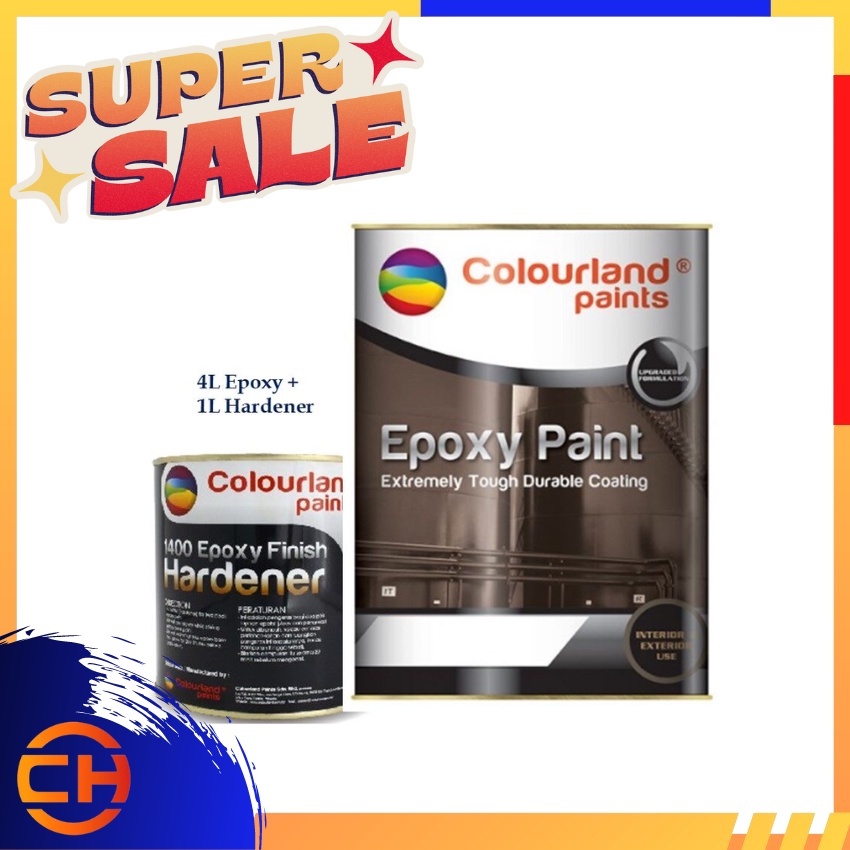 5L Colourland Paint Interior & Exterior Epoxy Coating | Shopee Malaysia