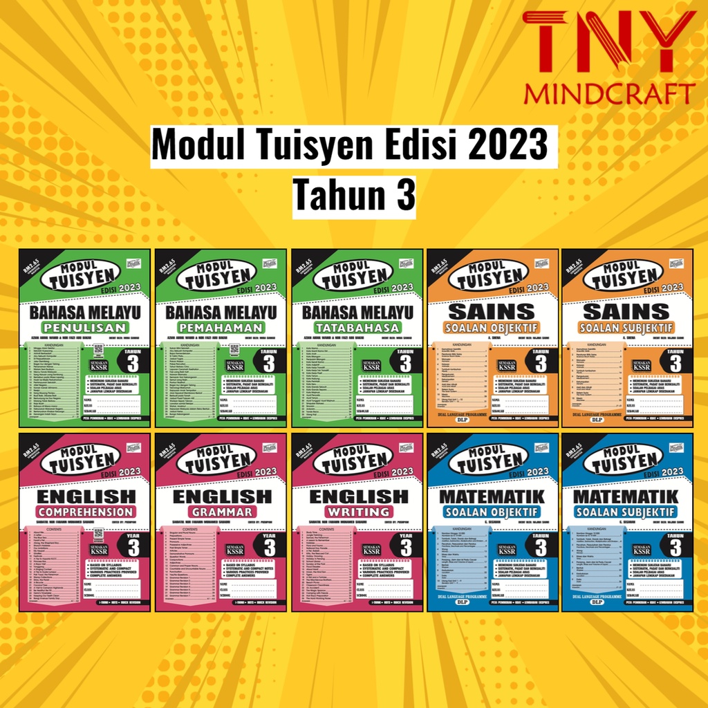 [tny] Buku Latihan Modul Tuisyen Model Pentaksiran Sumatif Edisi