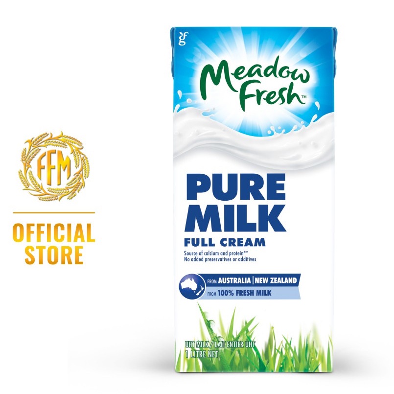 MEADOW FRESH UHT PURE MILK FULL CREAM 1L | Shopee Malaysia