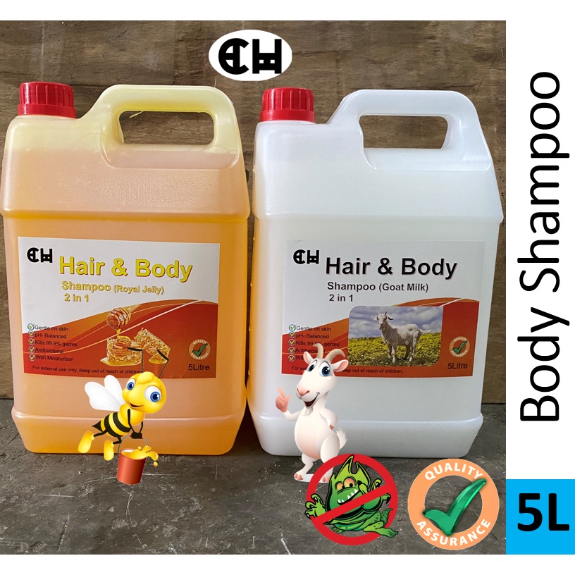 Hair & Body Shampoo [5L] Syampoo Mandi (Ready Stock) | Shopee Malaysia