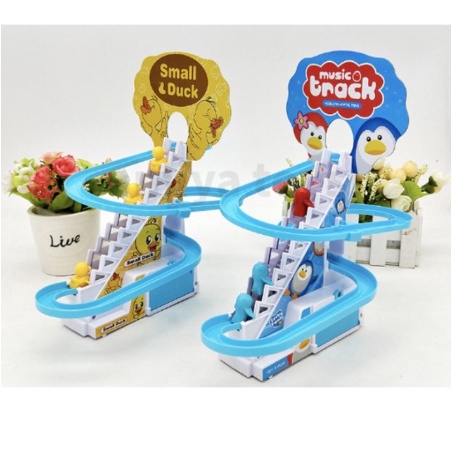 Penguin Ladder Toys Duck Stairs Toys Mainan Itik Naik Tangga Dengan ...