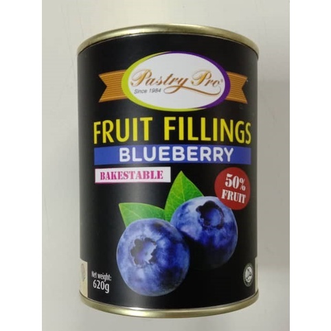 PastryPro Fruit Fillings Blueberry - 50% Fruit (620g) | Shopee Malaysia