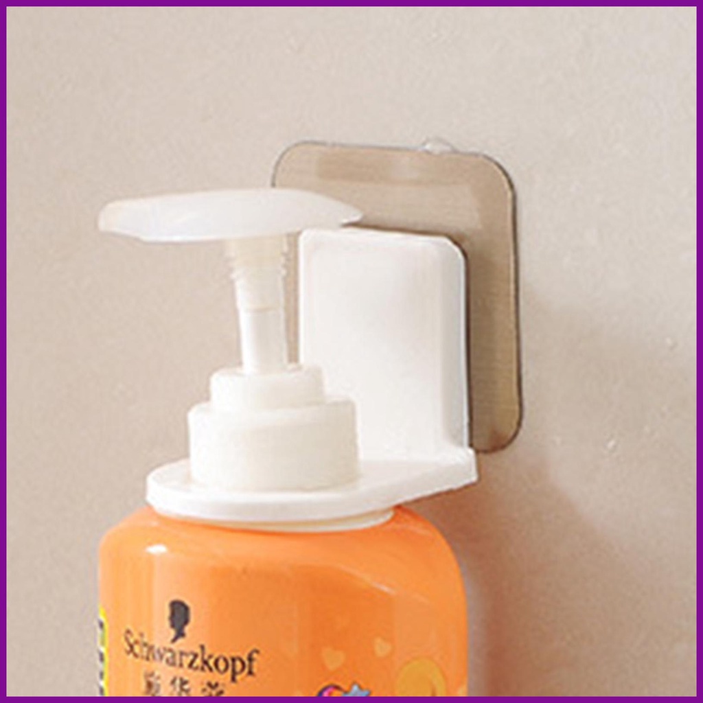 Shower Gel Bottle Rack Hook Wall Mounted Shower Shampoo Holder Heavy ...