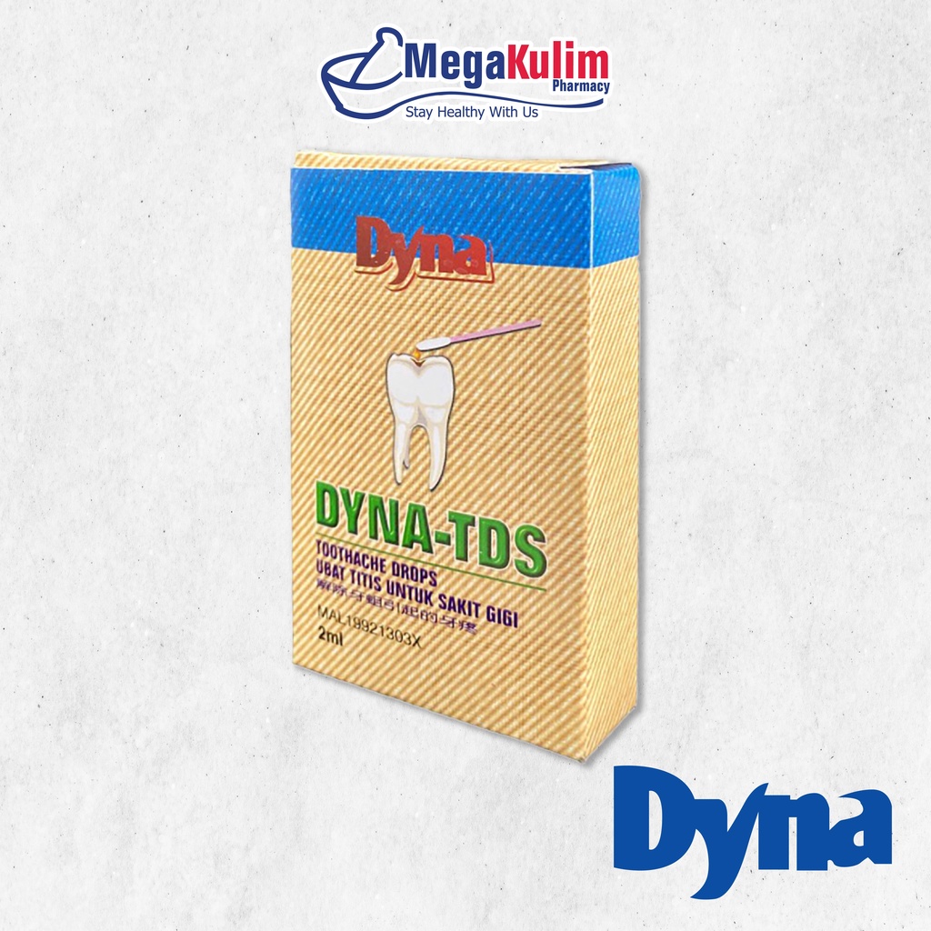 DYNA - TDS Toothache Drops (2ML) | Shopee Malaysia DYNA - TDS Toothache Drops (2ML) | Shopee Malaysia