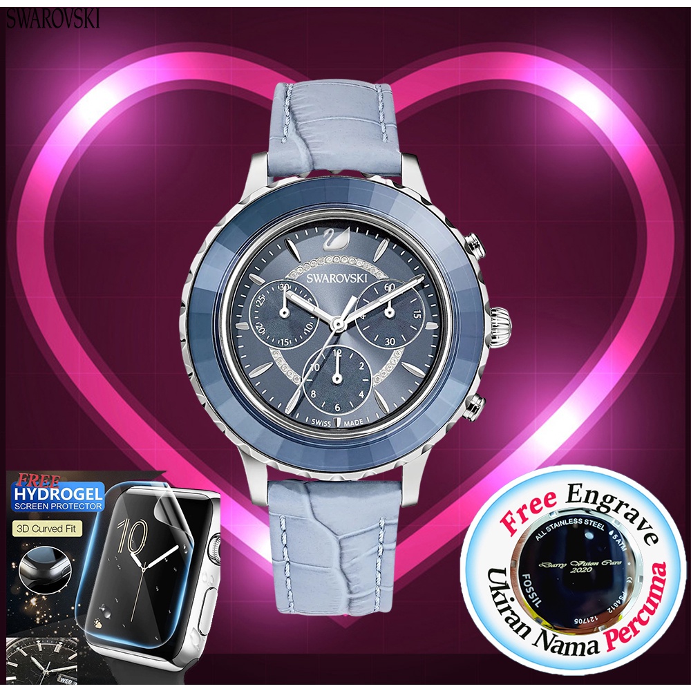 [FREE ENGRAVE [Swarovski2022 OcteaLux]-5580600 Chronograph IceBlue ...