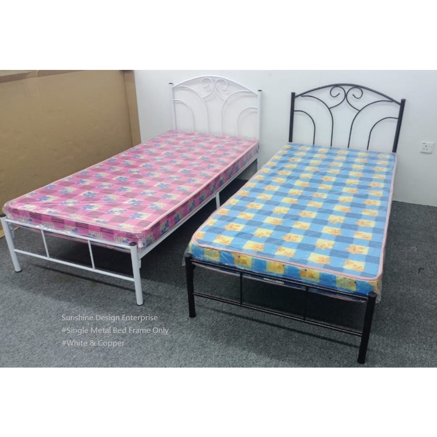Single Metal Bed Frame Only (SDE0040) | Shopee Malaysia