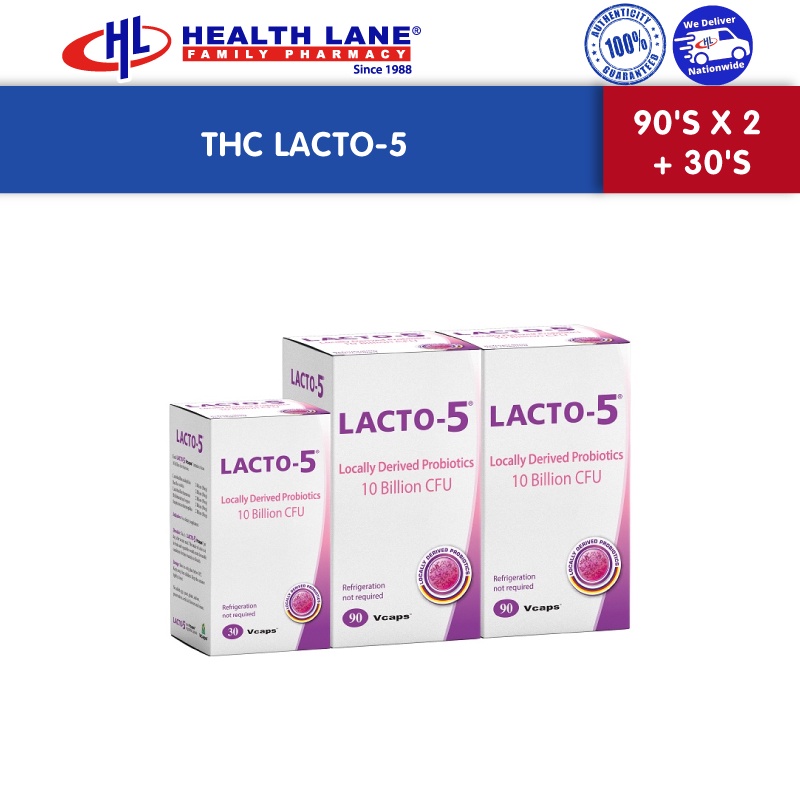 THC Lacto-5 (90's x 2 + 30's) | Shopee Malaysia