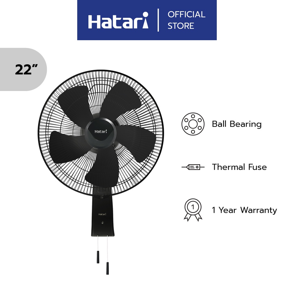 HATARI Industrial Fan Wall Type IW22M1 (22") | Shopee Malaysia