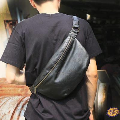 Big Size posh bag lelaki ins Pouch Bag Man chest fashion single ...