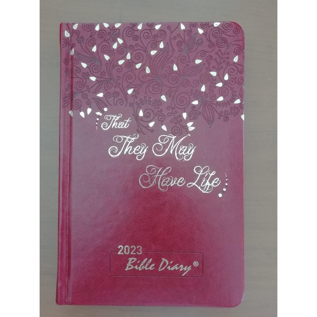 Bible diary 2023 - Elegant Edition That They may have Life | Shopee Malaysia
