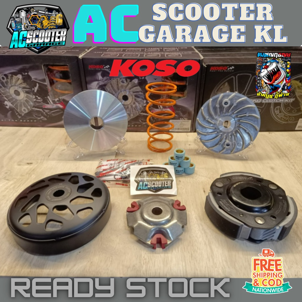 Honda VARIO 150 Koso Original CVT SET Front Rear Pulley Set for Vario ...