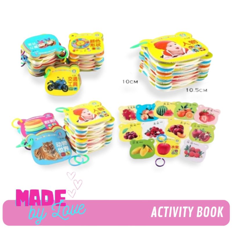 Flash Card Boardbook Kids Learning Book | Shopee Malaysia