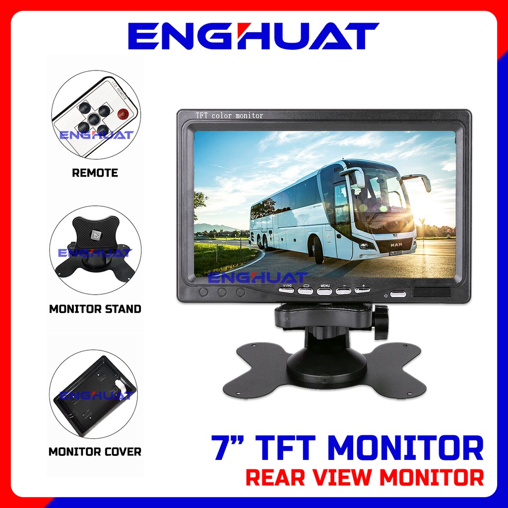 7 inch TFT LCD Monitor Bus Truck Reverse Parking Camera | 7inch Monitor ...