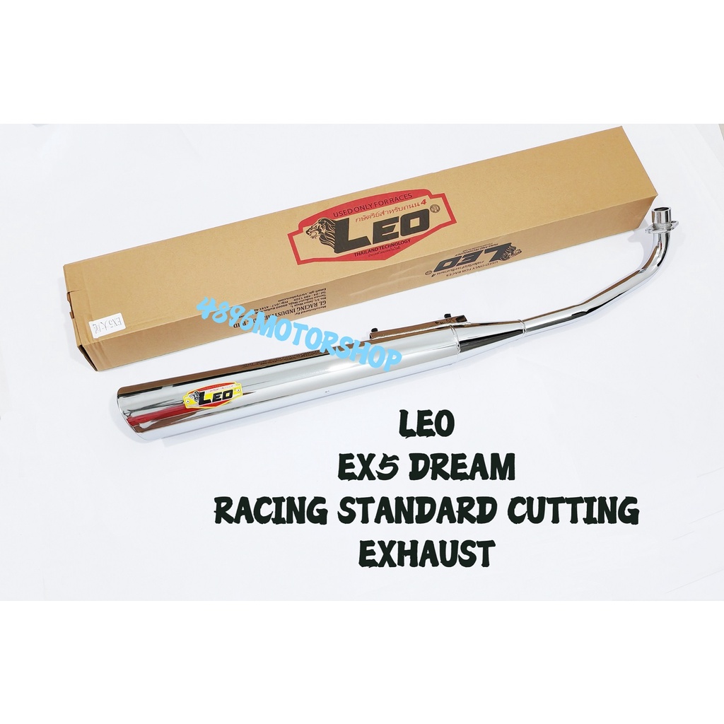 LEO 28MM RACING STANDARD CUTTING EX5 DREAM EXHAUST PIPE BIG FLOW OPEN ...