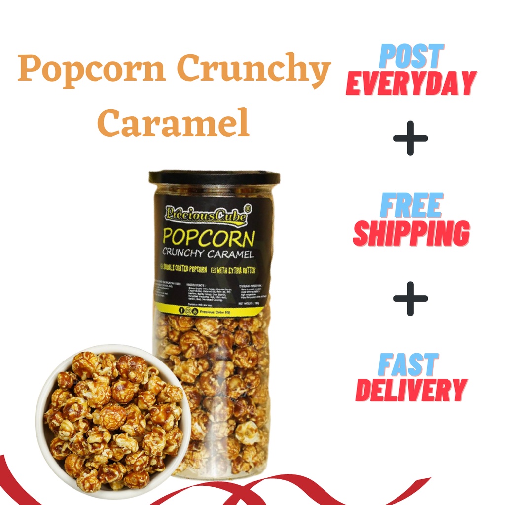 Popcorn Crunchy Caramel (Double Coated) | Shopee Malaysia