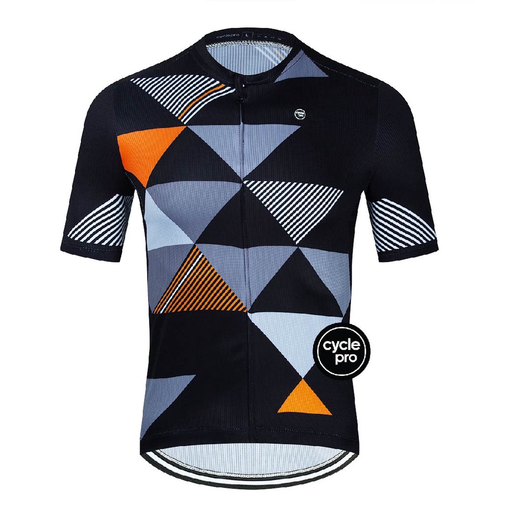 Cycling Jersey Triangle Short Sleeve Jersey | Shopee Malaysia