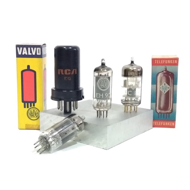 [NOS] VALVO, TELEFUNKEN, RCA, NATIONAL Vacuum Tube/ Electronic Valve for TV and Radio | Shopee ...