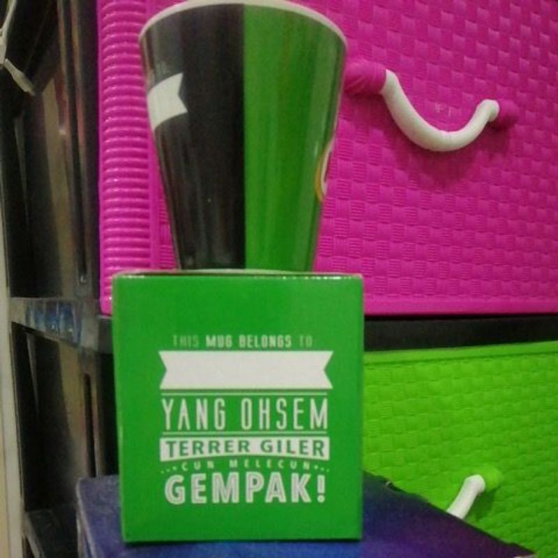 MILO YANG OHSEM TERRER GILER CEMPAK MILO MUG Nestle cawan milo colour ...