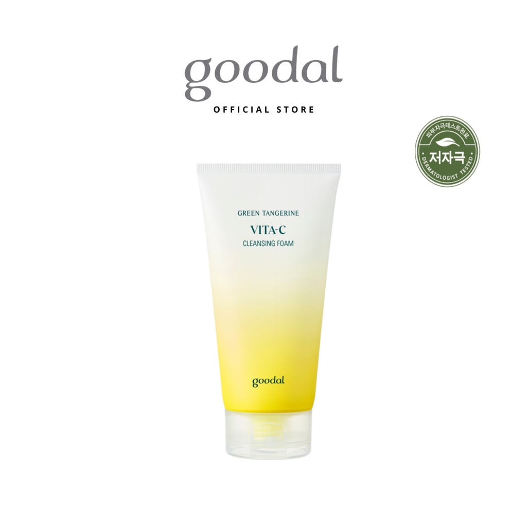 Goodal Official Green Tangerine Vita C Cleansing Foam (150ml) | Shopee ...