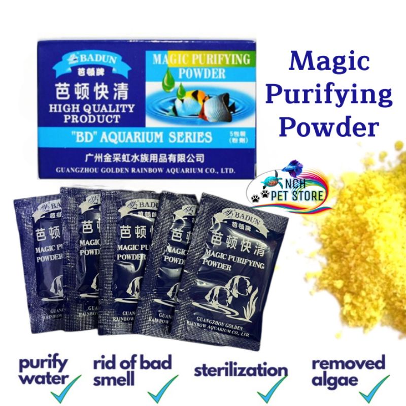 Badun Magic Purifying Water Crystal Clear Water Pond Purifier Ubat ...