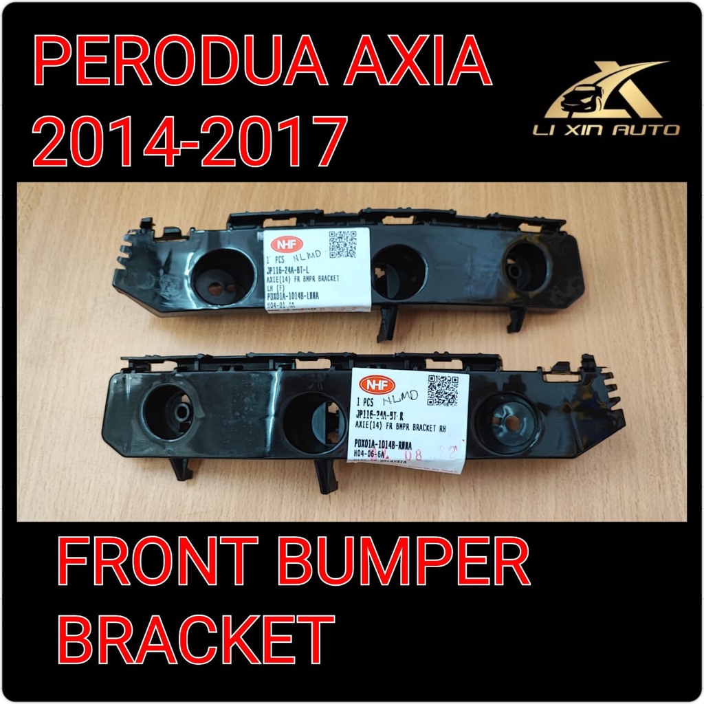 PERODUA AXIA,AXIA SE 2014-2017 FRONT BUMPER SIDE BRACKET | Shopee Malaysia