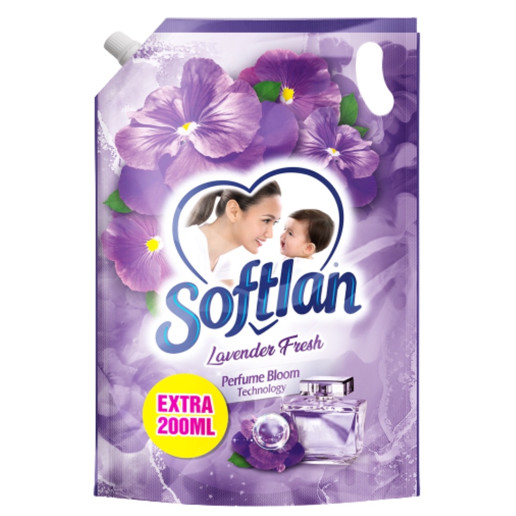 SOFTLAN Lavender Fresh 1.6L Refill (PURPLE) (Pouch) | Shopee Malaysia
