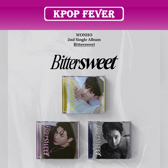 WONHO - BITTERSWEET [ Jewel Case ver. ] 2nd SINGLE ALBUM CD BOOKLET PHOTOCARD SEALED | Shopee ...