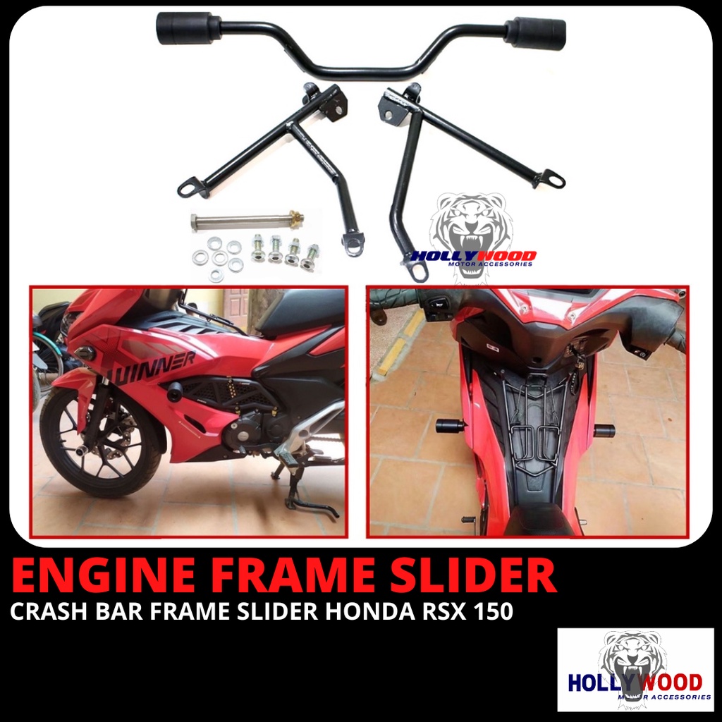 HONDA RS-X150 RS150 V1 V2 RSX RS 150 RS150R ENGINE FRAME SLIDER / ENJIN ...