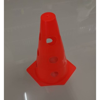 9"/23cm sports cone / skittle / kon padang / marking / With Hole ...