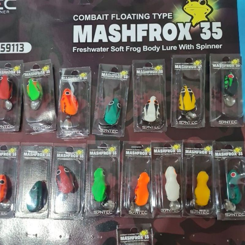 SANTEC SOFT FROG POISONF ROX/MASH ROX(made in Thailand) | Shopee Malaysia