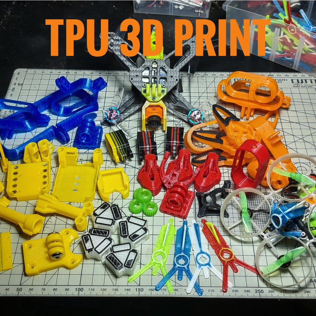 TPU 3D Print Custom Parts for FPV Drones (Please PM For Price Estimate ...