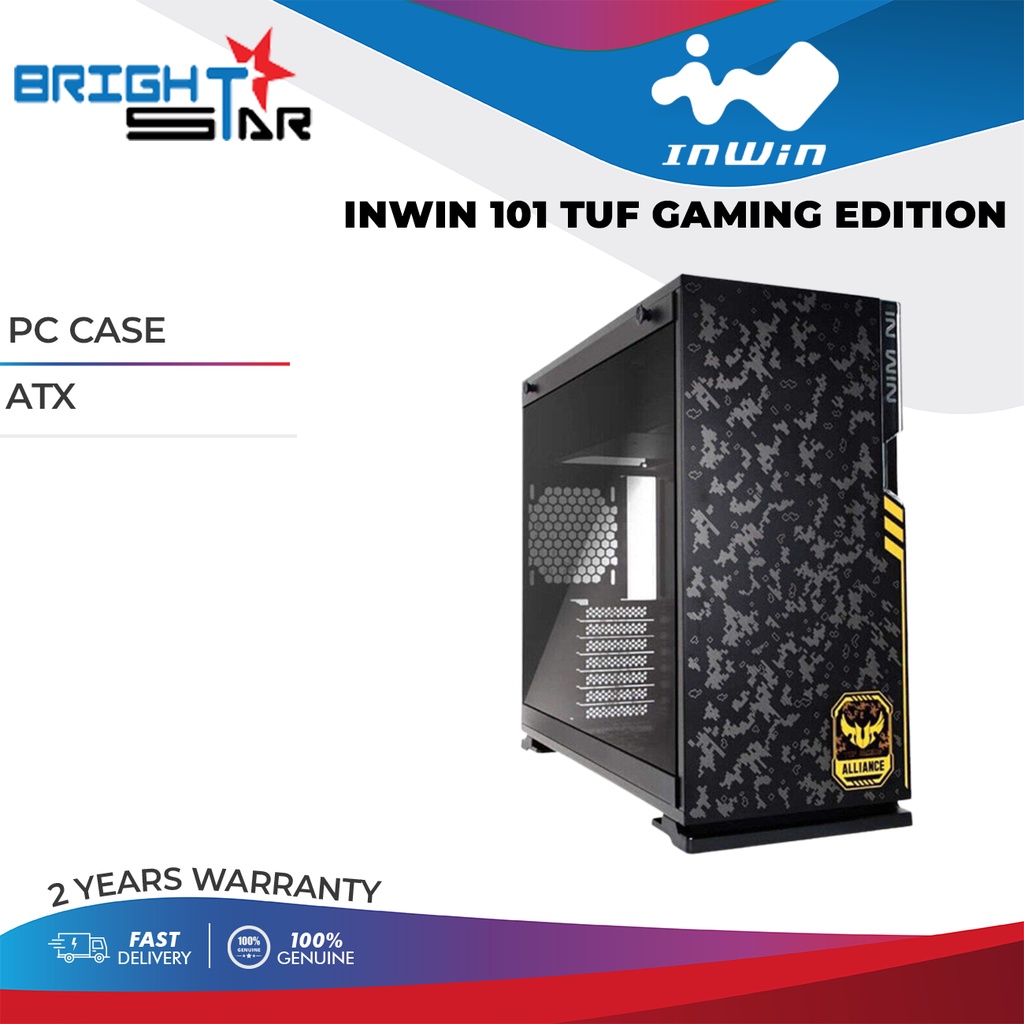 PC CASE / INWIN 101 / TUF GAMING EDITION / ATX CASING | Shopee Malaysia