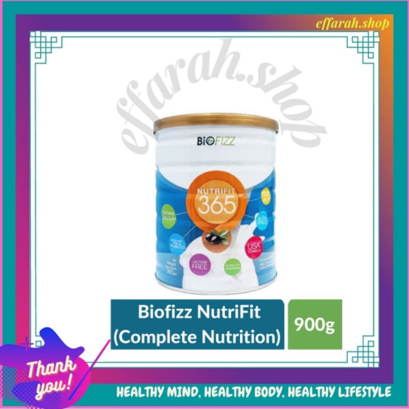 BIOFIZZ NUTRIFIT 365 (15sachet/850GM) | Shopee Malaysia