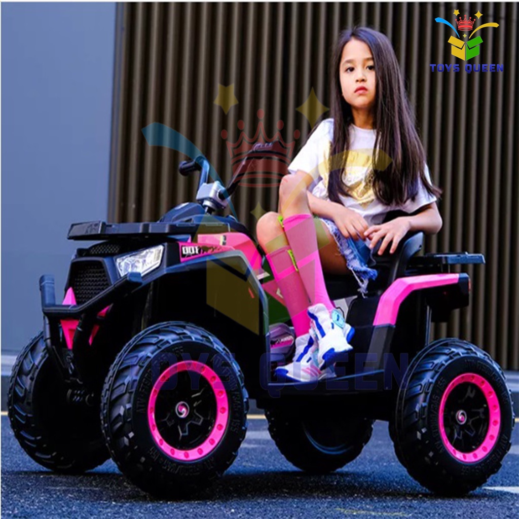 Big Wheels Kids ATV Children Electric Motorcycle Rechargeable Battery ...